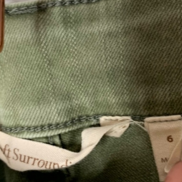 Soft Surroundings | Jeans | Soft Surroundings Green Sparkly Metallic ...